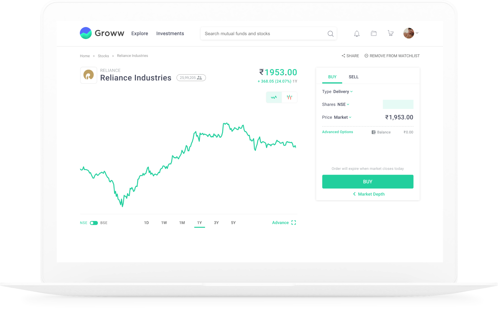 Groww Online Demat Trading Application Groww Online Demat Trading Application
